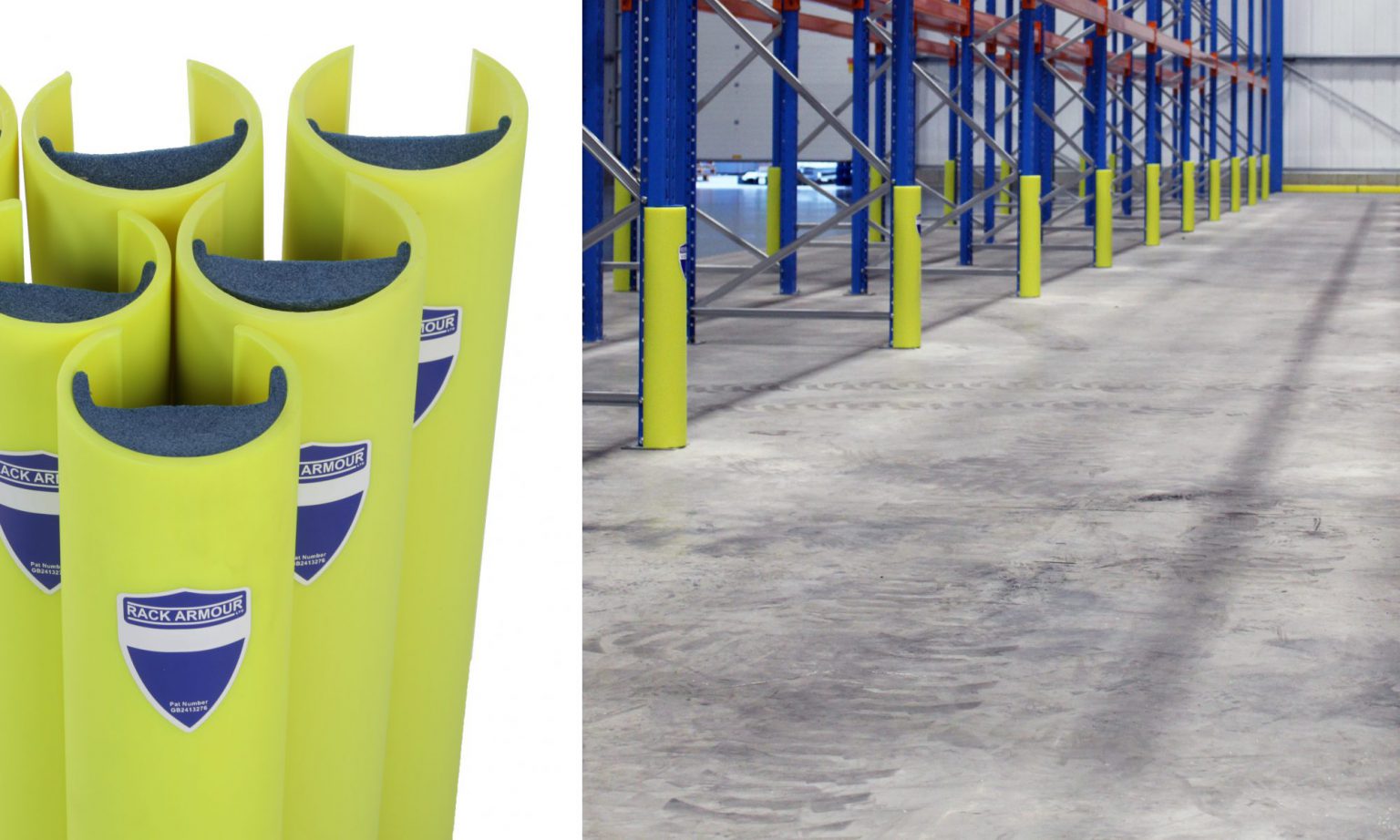 Protect Your Rack with Pallet Rack Column Guards - Pallet Rack Guru